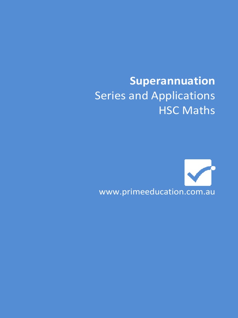 Concept of Superannuation | PDF | Compound Interest | Interest