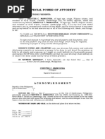 SPA - Building Permit | PDF | Power Of Attorney | Public Law