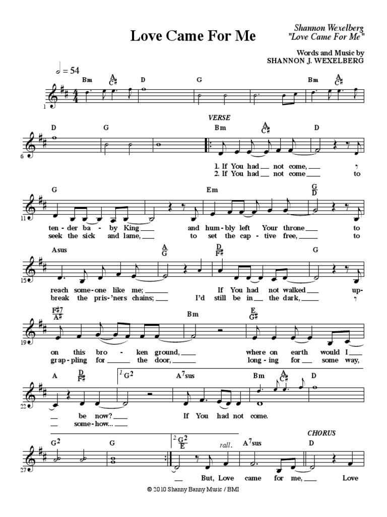 11 Love Came For Me | PDF