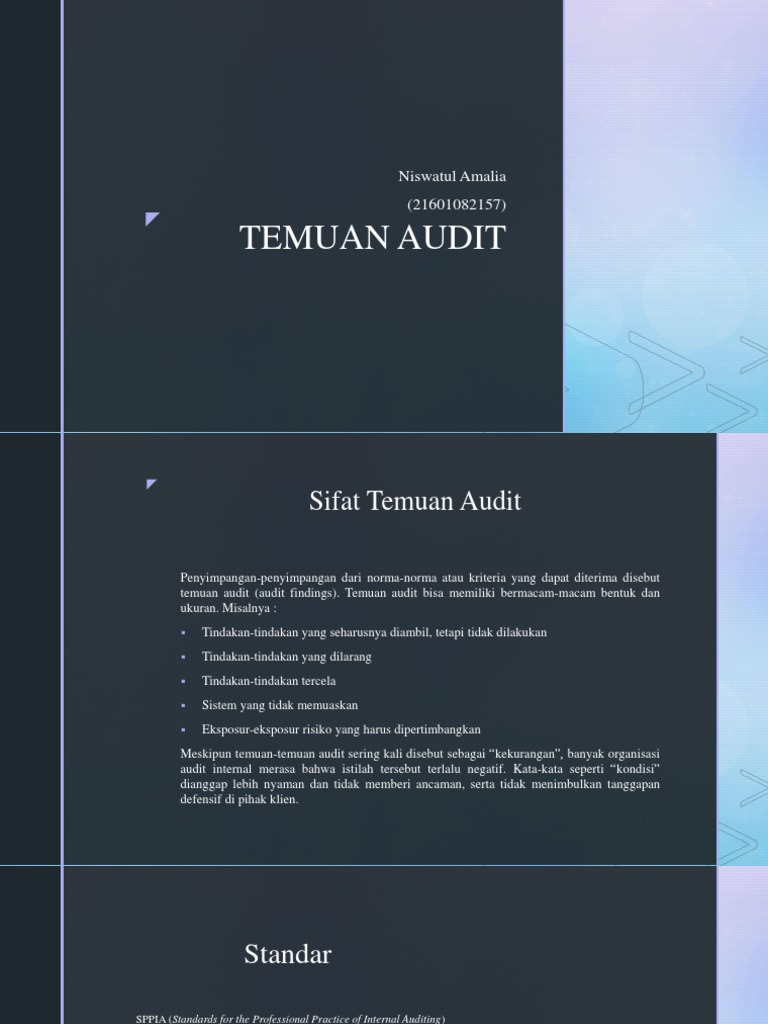 Temuan Audit | PDF