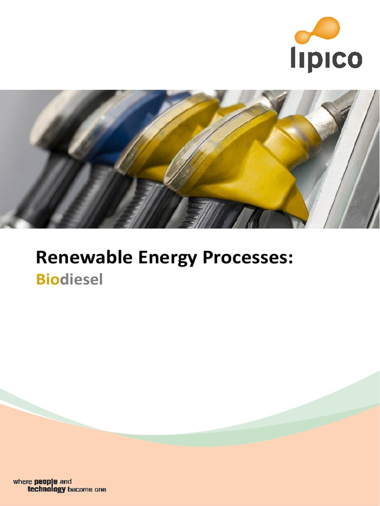 LIPICO Biodiesel Brochure | PDF | Biodiesel | Glycerol