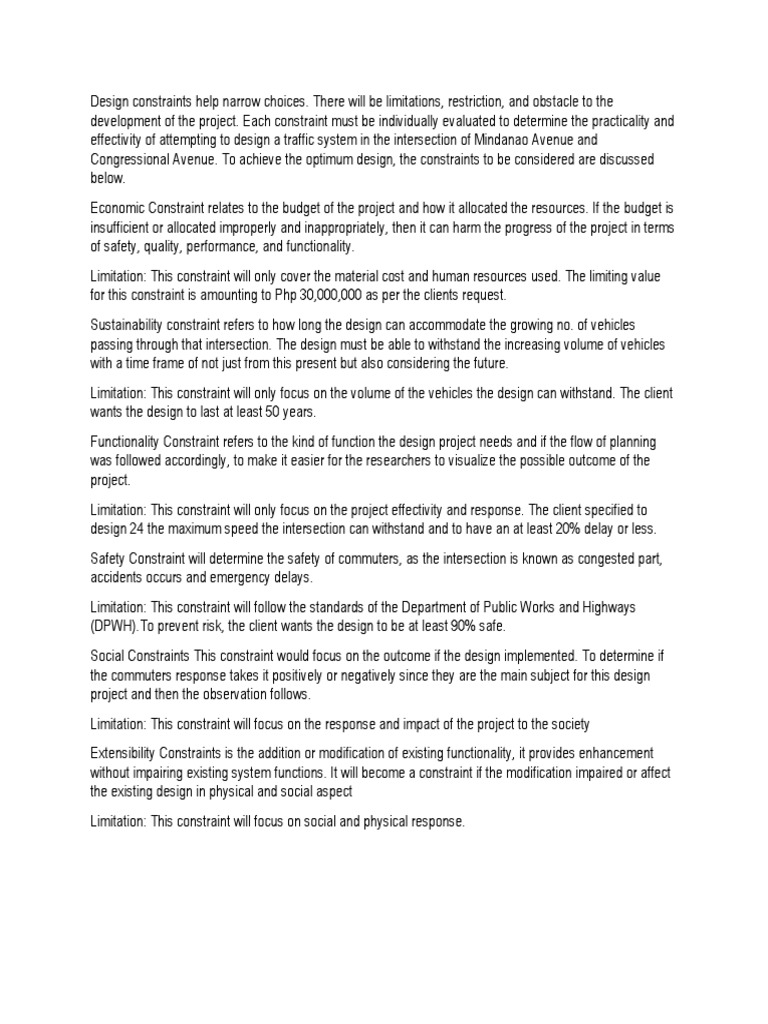 CAPSTONE 2 Presentation | PDF | Road Surface | Road