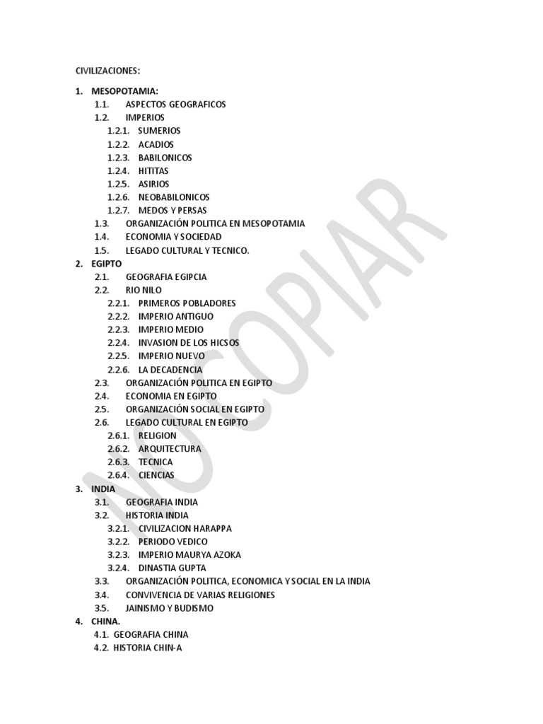 CIVILIZACIONES | PDF | imperio Romano | Antigua Grecia