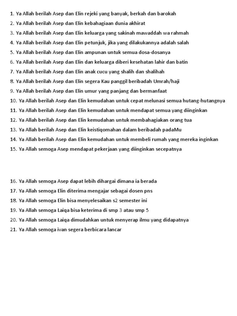 Doa Titip Umroh | PDF