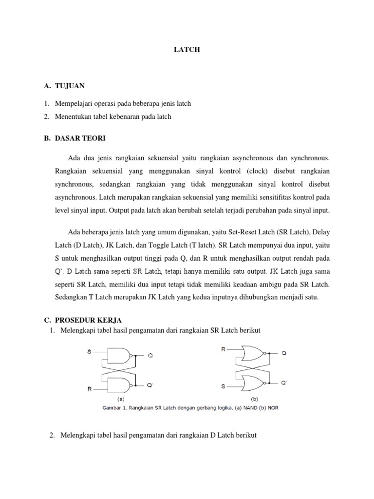 Latch Pdf