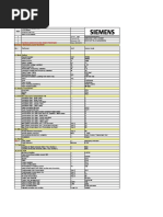 Siemens Motor Data Sheet | PDF | Electric Motor | Metrology