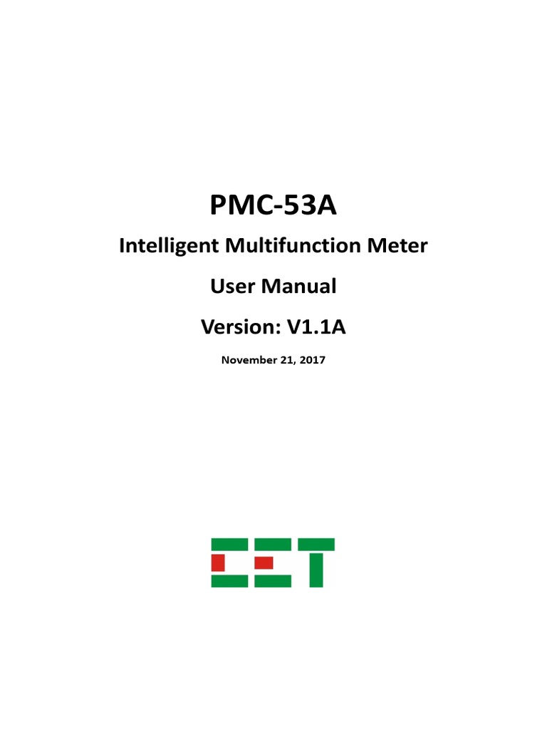 PMC-53A User Manual V1.1A (20171121) | PDF | Power Supply | Menu ...