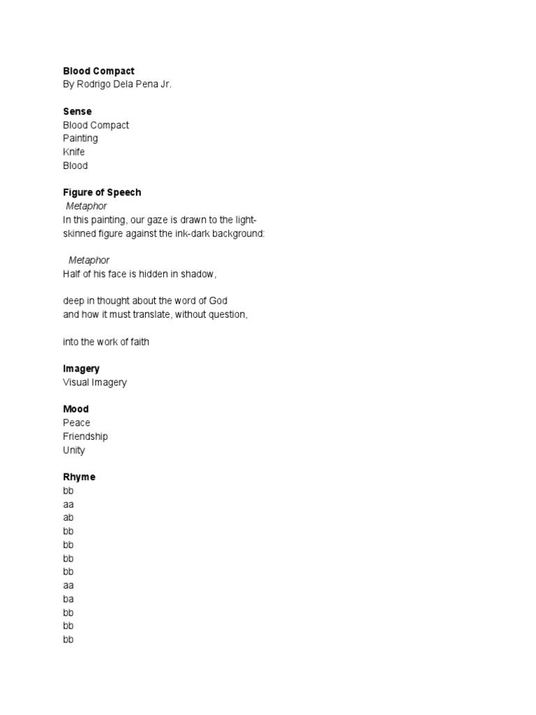 Blood Compact painting symbolizes unity through faith | PDF