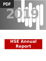 HSE Annual Report | PDF | Prevention | Safety
