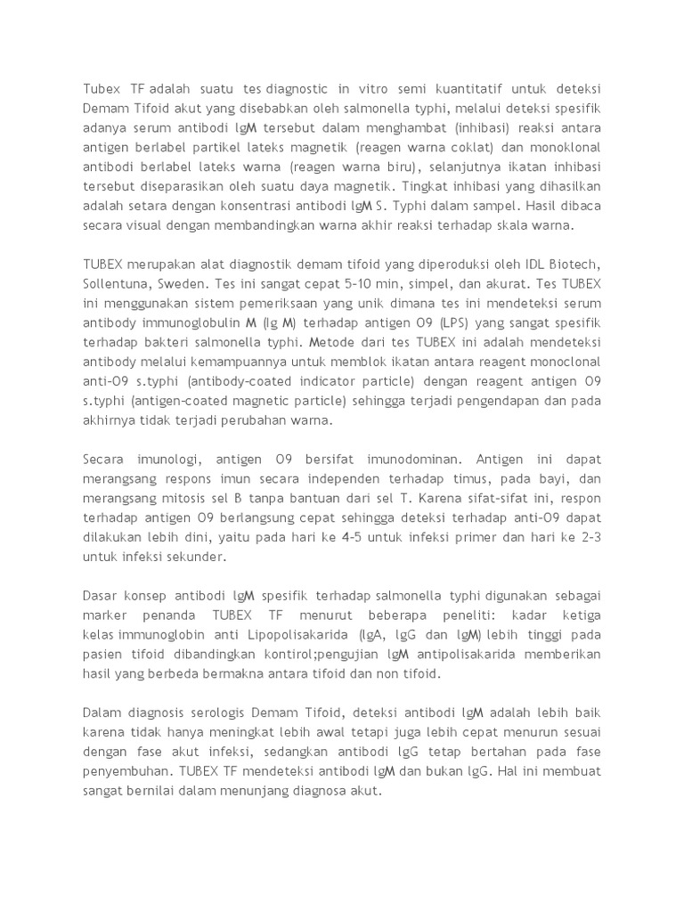 Tubex TF | PDF | Metode & Bahan Ajar