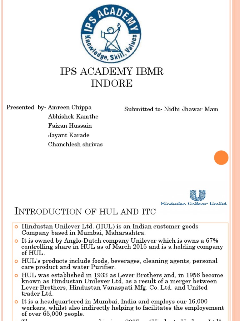 Product Mix of Hul and Itc | PDF | Brand | Economies