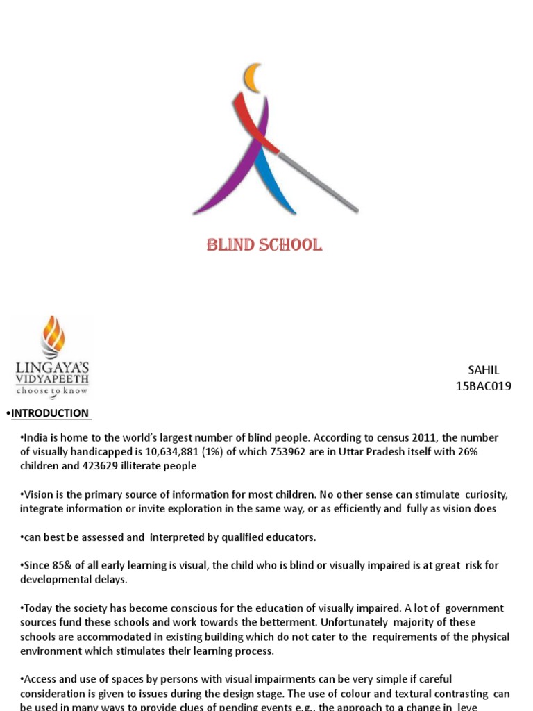 Blind School | Download Free PDF | Visual Impairment | Color