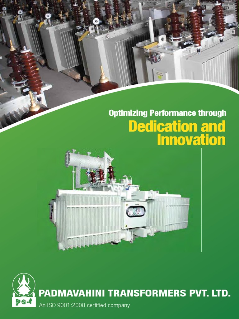 Padmavahini Transformers Overview | PDF | Transformer | Electric Power ...