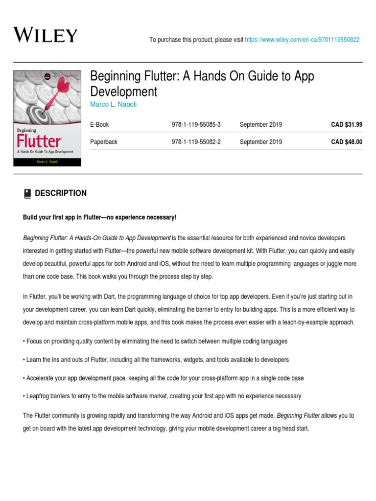 Flutter | PDF | Mobile App | Software Development