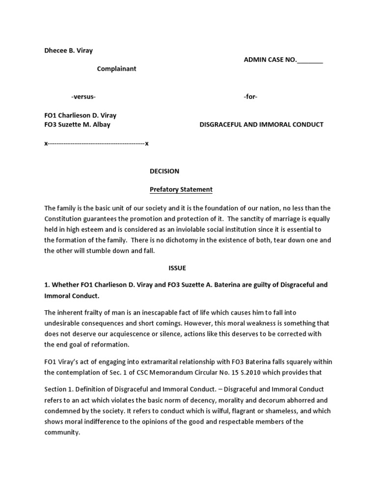 Case | PDF | Marriage | Evidence