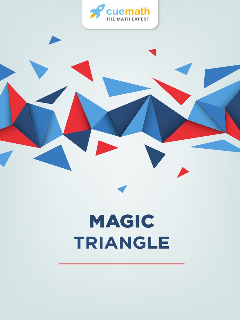 Magic Triangle | PDF | Triangle | Mathematical Objects