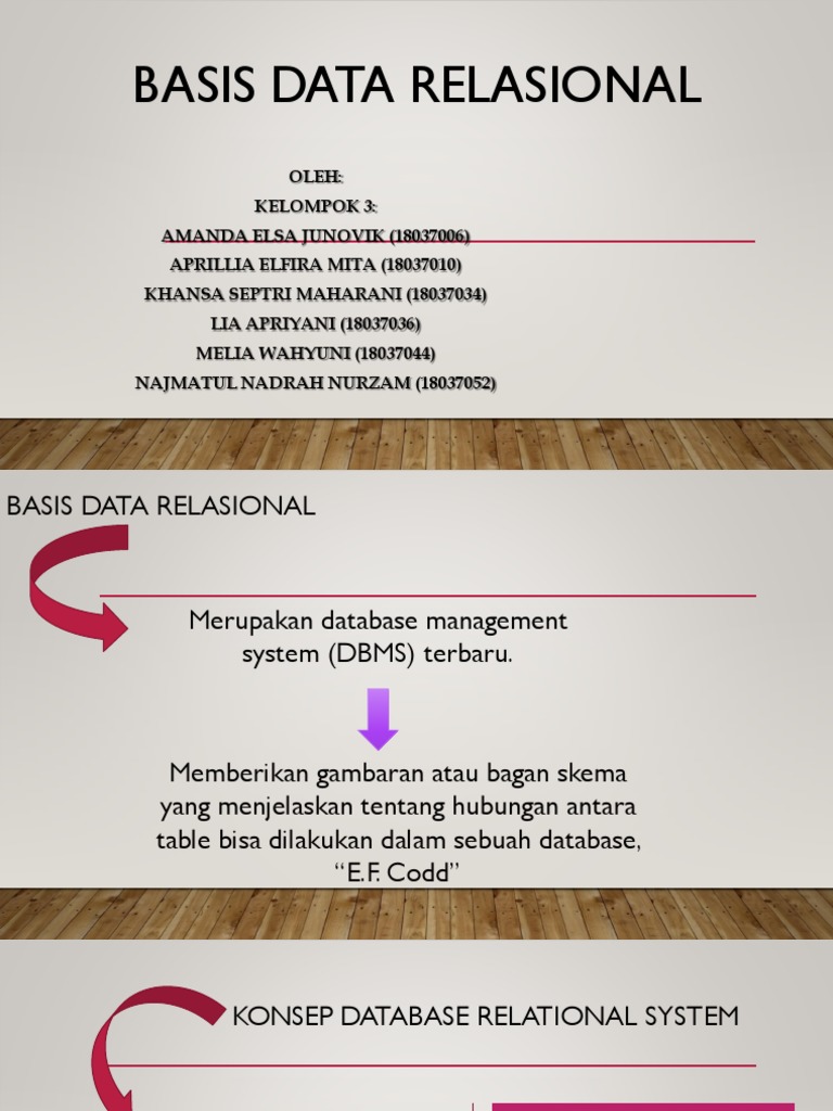 Basis Data Relasional | PDF
