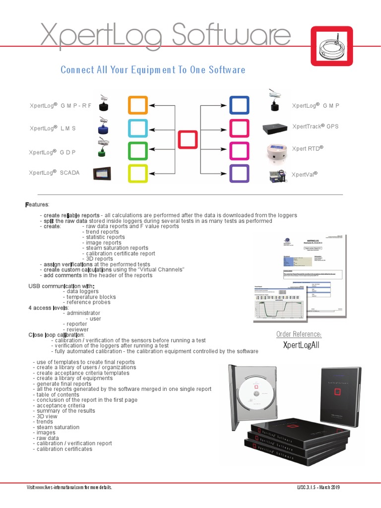 Xpertlog Software Lives International | PDF | Calibration ...