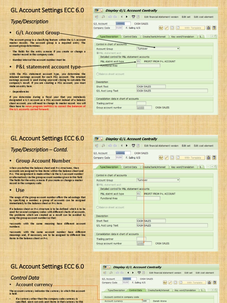 GL Comparioson With ECC and S4 HANA | PDF | Income Statement | Receipt