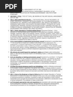 Powerpoint RA 7877 Anti Sexual Harassment Act of 1995 Final | PDF ...