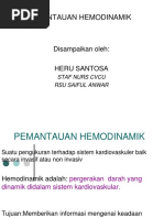 Monitoring Hemodinamik Non Invasive Dan Invasive Pada Asuhan | PDF