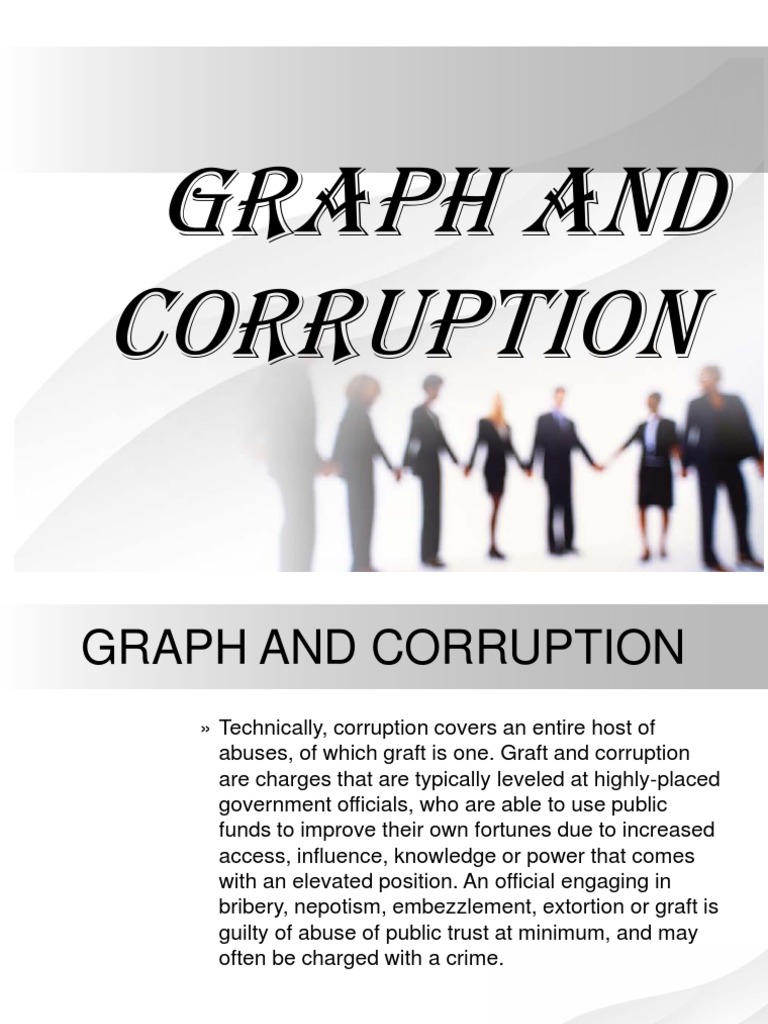 Graph and Corruption | PDF | Corruption | Political Corruption