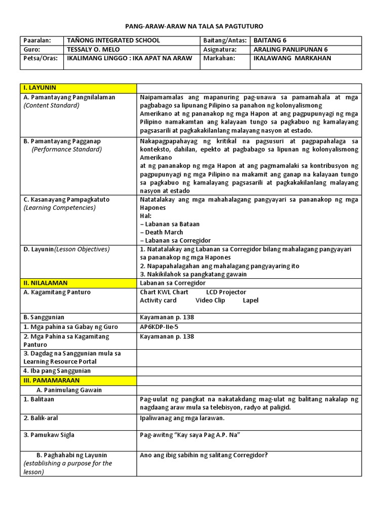 AP Dlp-q2 Week 5 Day 4 | PDF