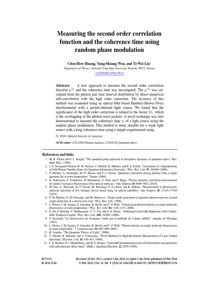 Bal Bichi | PDF | Coherence (Physics) | Laser