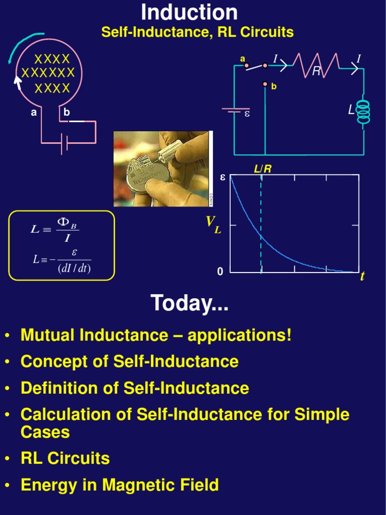 Inductor Current Behavior in RL Circuits | PDF | Inductance ...