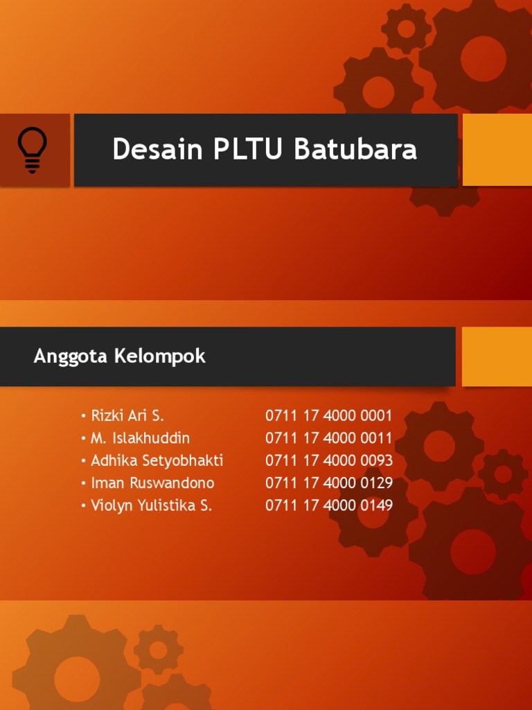 Desain PLTU | PDF