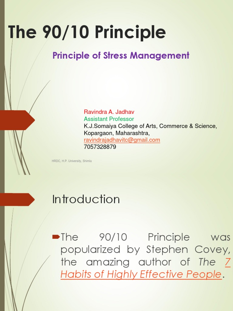 The 90-10 Principle | PDF