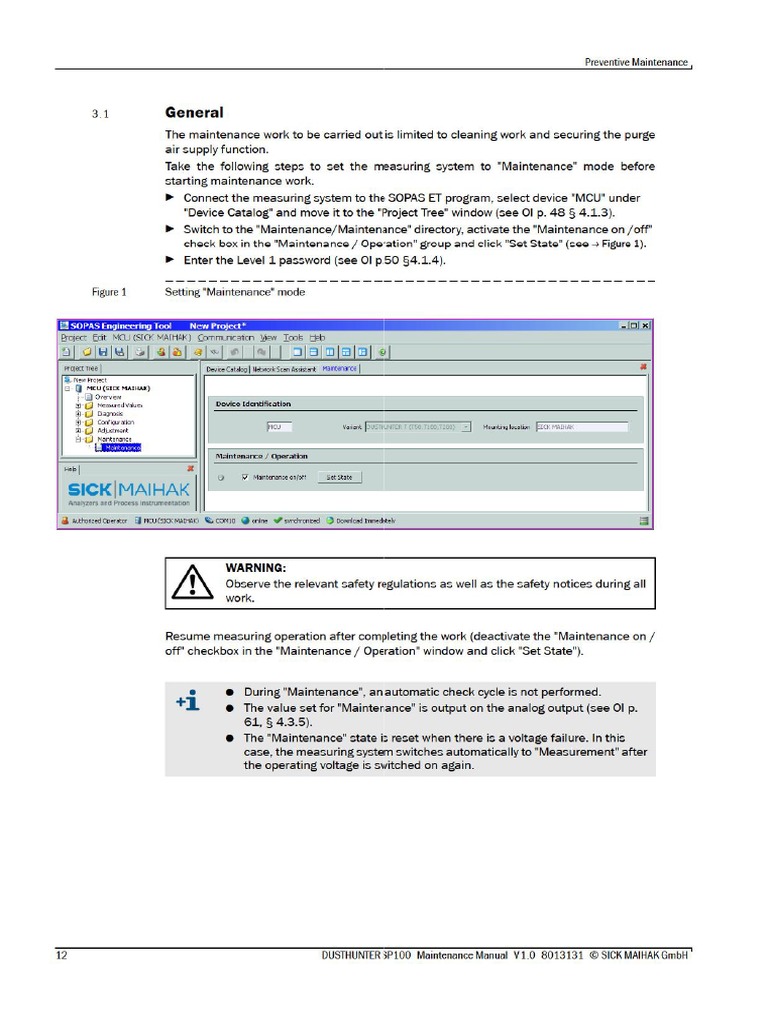 Anexo 4 Mantenimiento MM Dusthunter Sp100 en 8013131 PDF | PDF