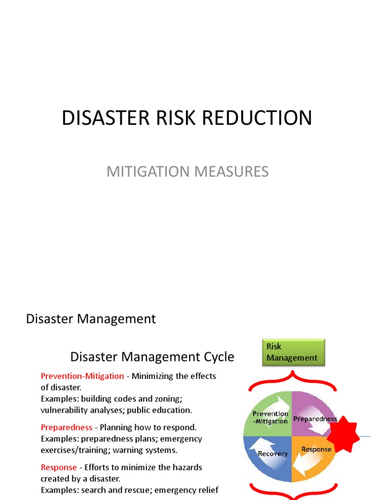 Mitigation | PDF | Emergency Management | Disaster Risk Reduction