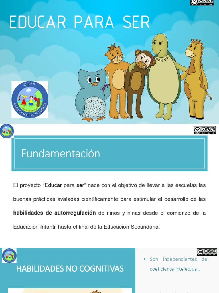 Educar para Ser Proyecto Final | PDF | Funciones ejecutivas | Procesos mentales