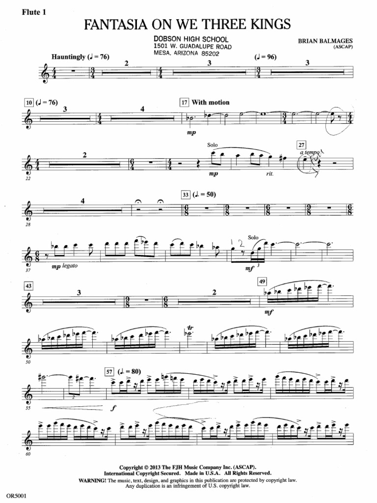 Flute 1 | PDF