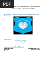 Class 10 HTML Project On Delhi | PDF