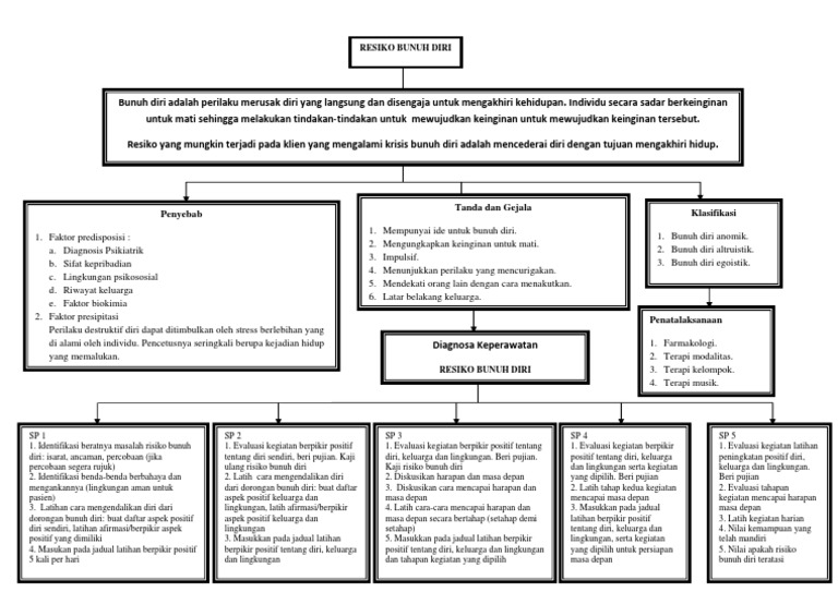 LP Pathway Resiko Bunuh Diri | PDF