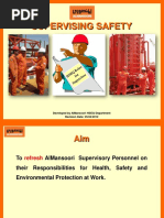 Daily Safety Task Instruction - Supervisor | PDF | Risk Assessment | Risk