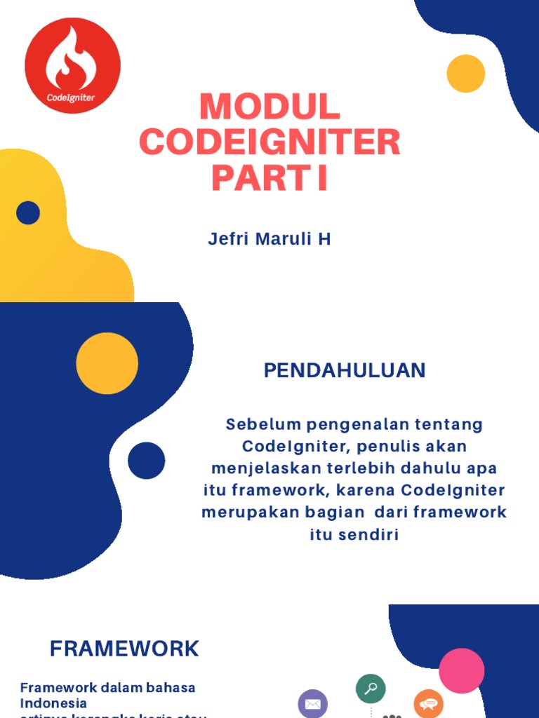 Modul CodeIgniter PART 1 REMASTERED PDF | PDF