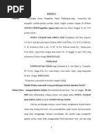 Skenario Sidang Praktik Peradilan Perdata | PDF