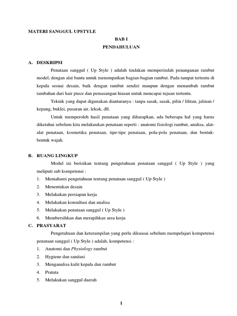 Modul Up Style PDF | PDF