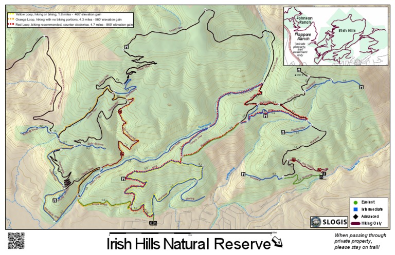 Irish Hills Hiking Map | PDF