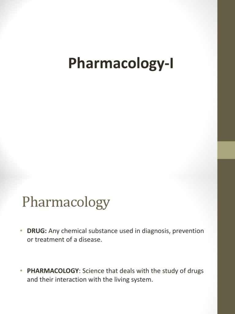 Basic Principles of Pharmacology | PDF | Pharmacology | Dose (Biochemistry)