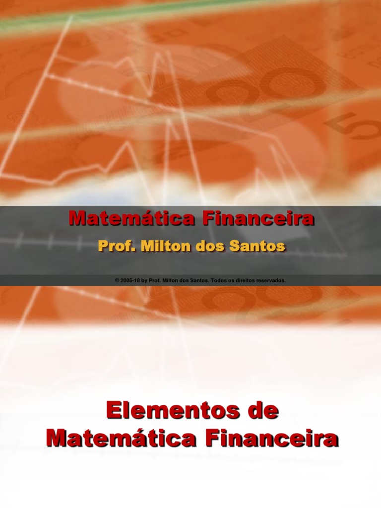 Conceitos Básicos de Matemática Financeira | PDF
