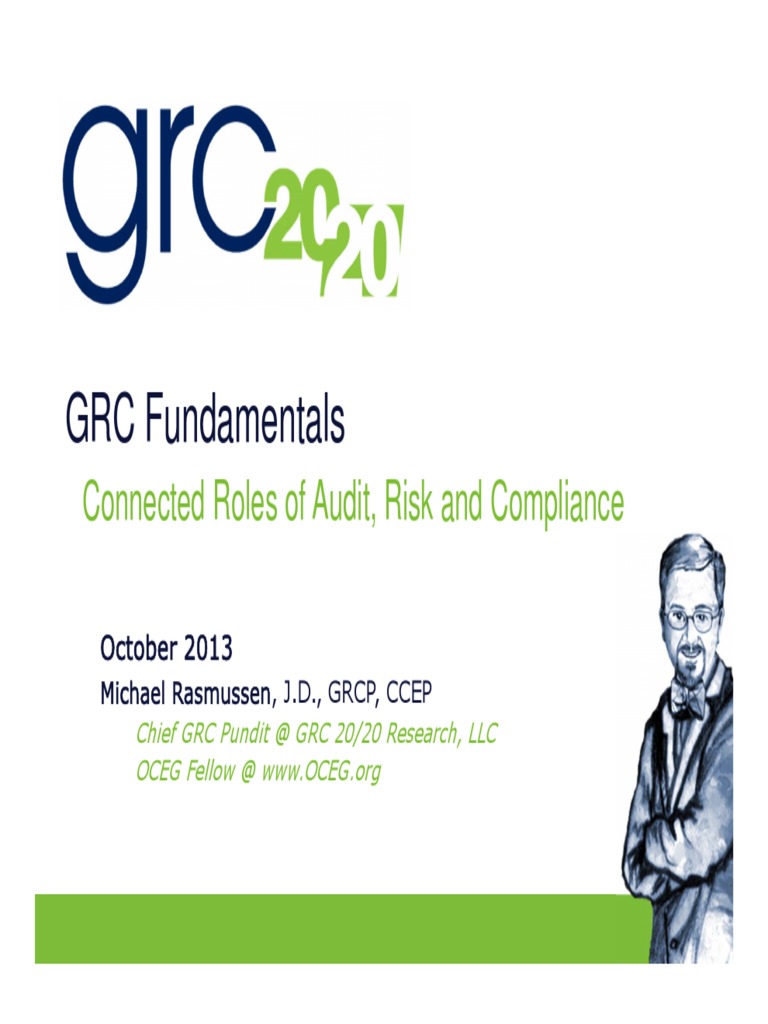1 Rasmussen GRC Fundamentals | PDF | Risk Management | Business