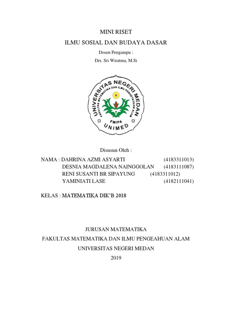 Mini Riset Isbd Kelompok 1 | PDF