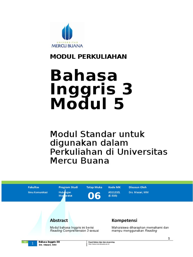 Modul 5. Reading Comprehension 3 | PDF | Photosynthesis | Nobel Prize