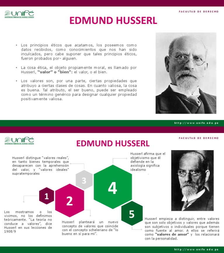 Husserl y Los Valores | PDF | Edmund Husserl | Concepto