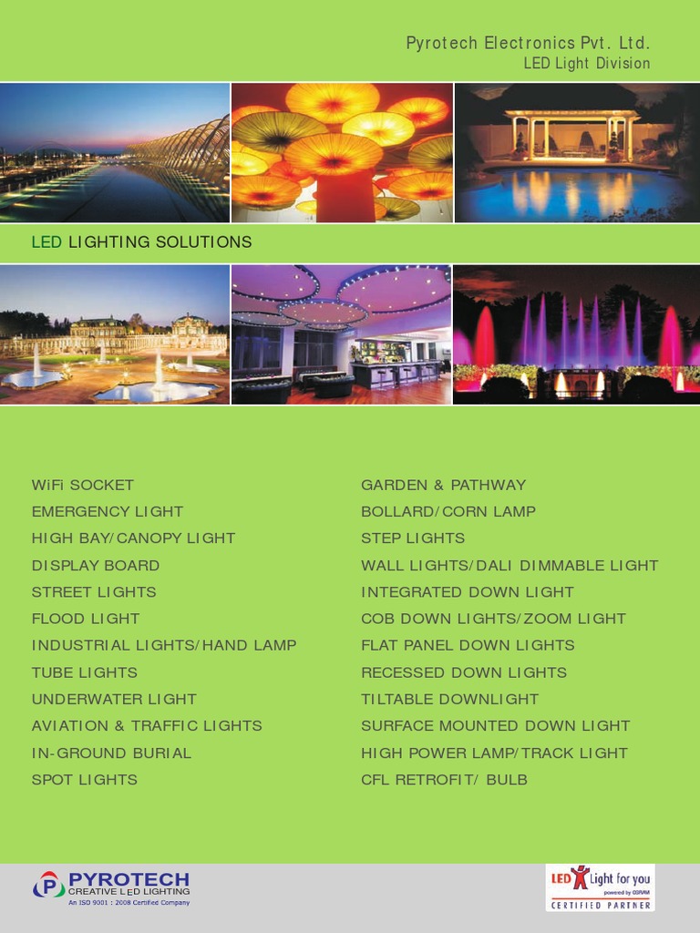 Pyrotech Electronics Pvt. Ltd. LED Light Division: A Comprehensive ...