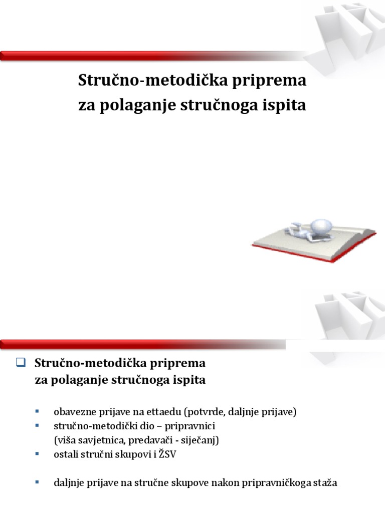 Strucni Ispit Opce Upute | PDF